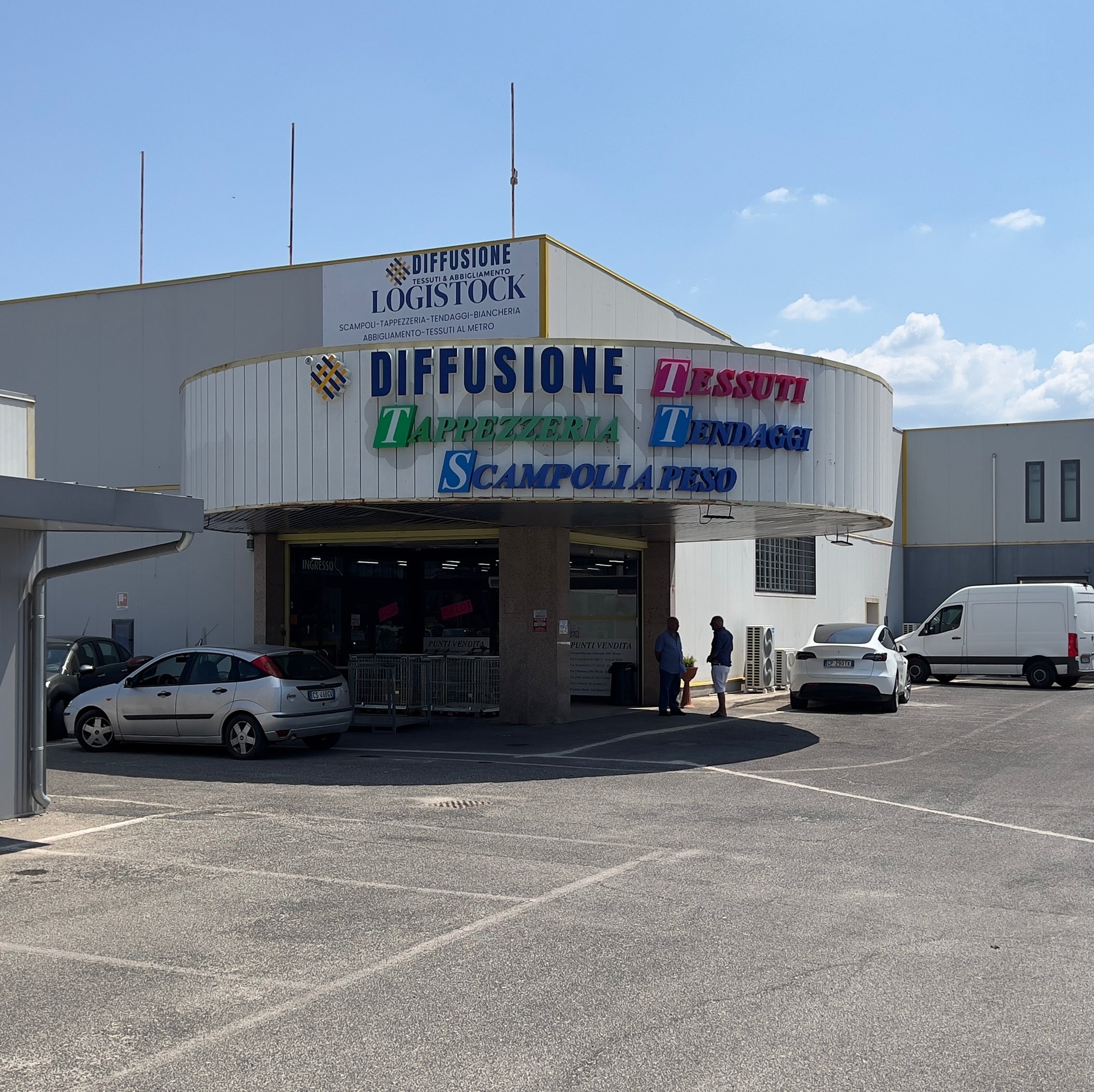 Punti vendita diffusione tessuti — Diffusione Tessuti